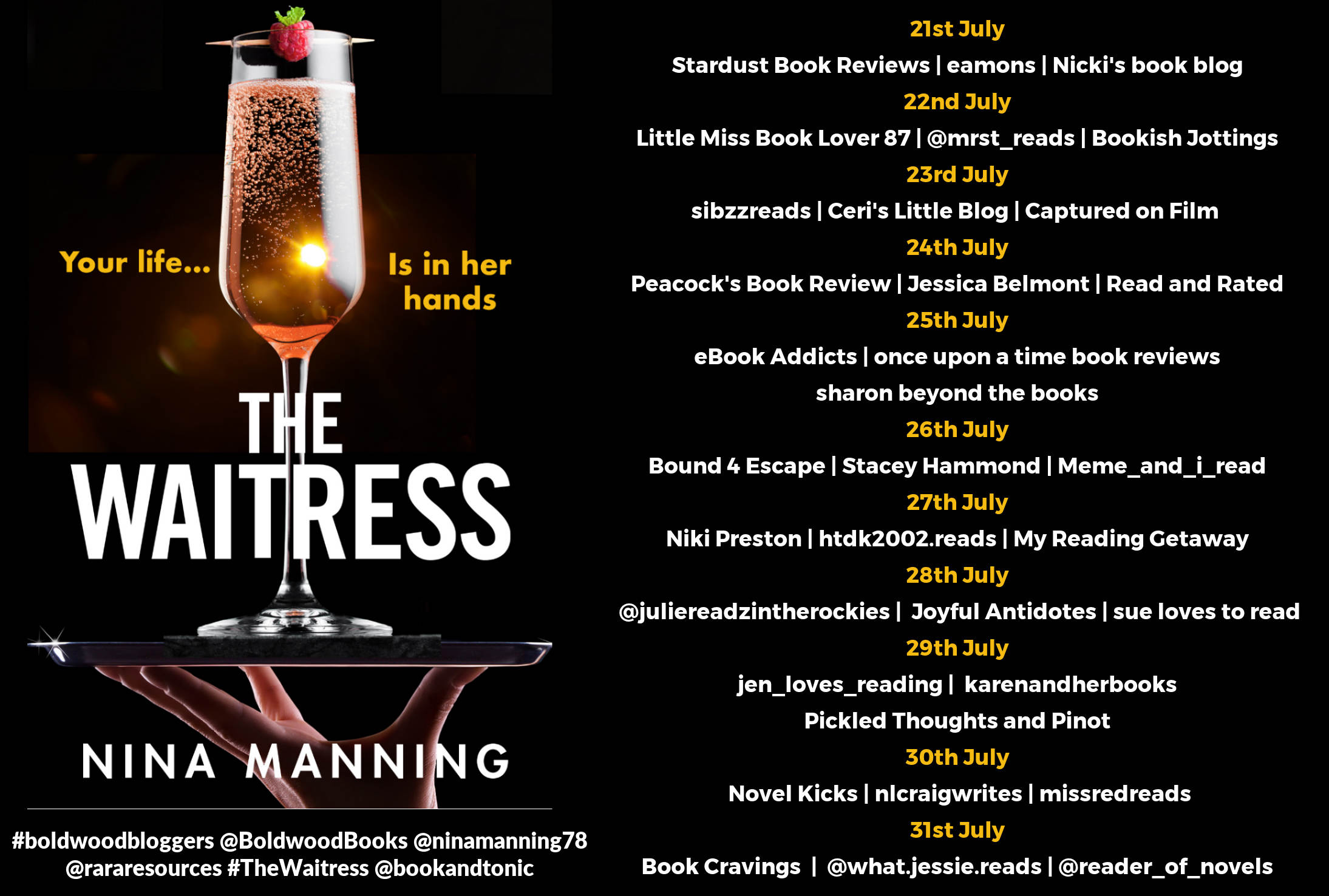 The Waitress – Book Cravings